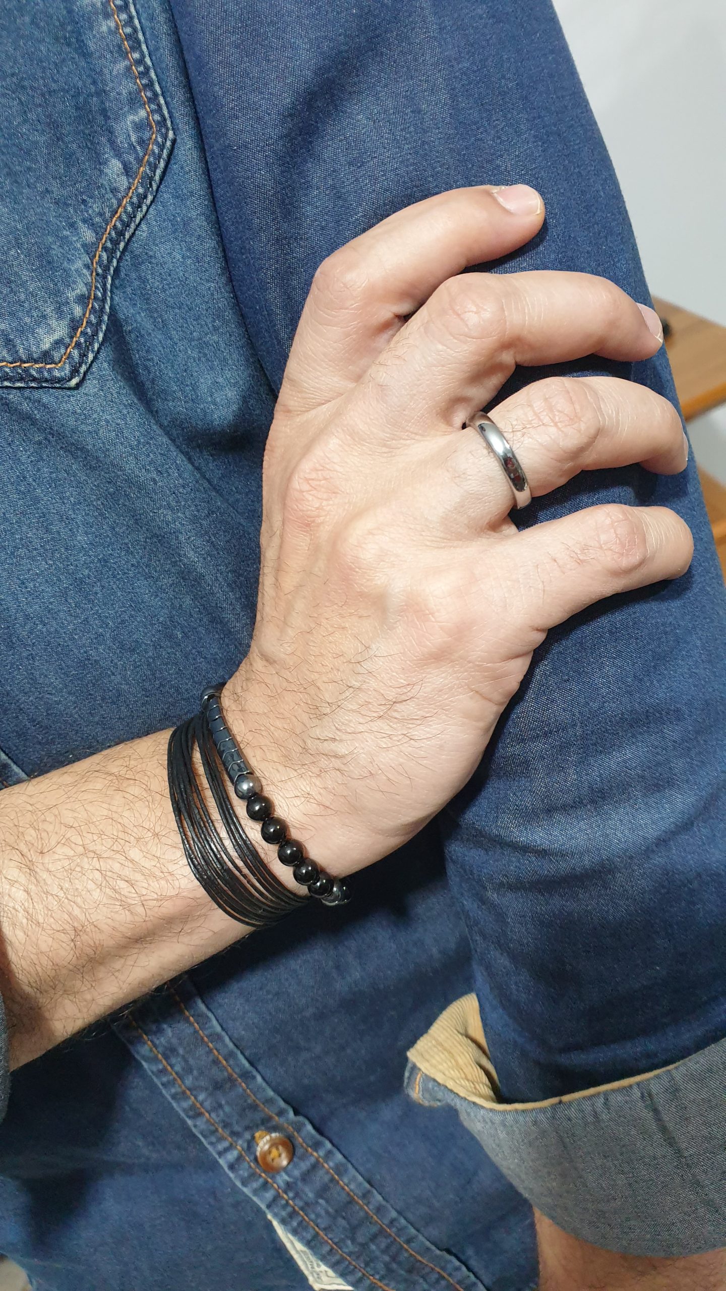 SLR5122 - دبلة تنجستن 3.5 مللي لامع كلاسيك - Last Touch Eg